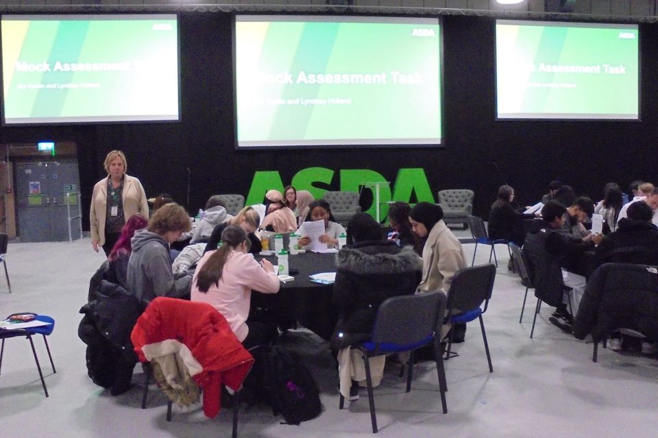 The Sixth Form Bolton - B6 Students Visit Asda HQ for Workplace Safari