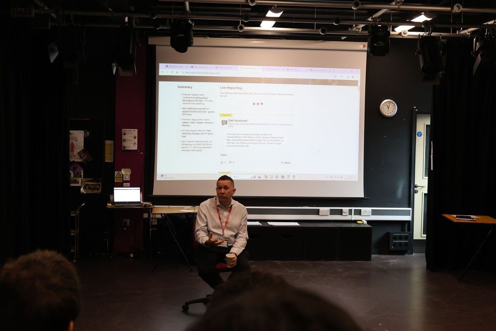 BBC Sports Journalist and Editor Colin Paterson Shares Insights with ...