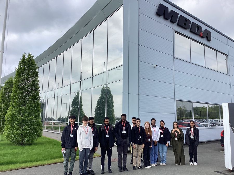 The Sixth Form Bolton - B6 Students Visit MBDA