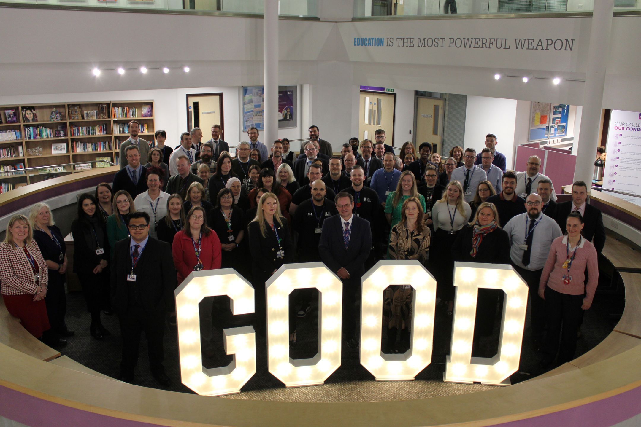 The Sixth Form Bolton - The Sixth Form Bolton celebrate GOOD Ofsted Report