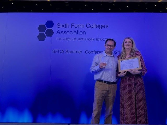 Sixth Form win SFCA Award