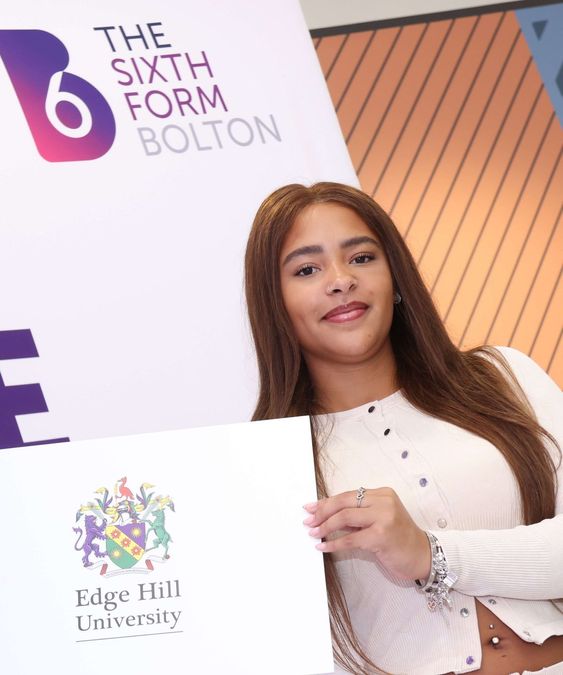 The Sixth Form Bolton - Rhianna Ruddock